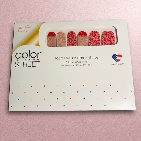Color Street | Makeup | Color Street Nail Polish Strips Rose All Day ...
